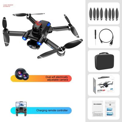 China s136 mini brushless drone with obstacle avoidance high-definition electrically adjustable dual camera for sale