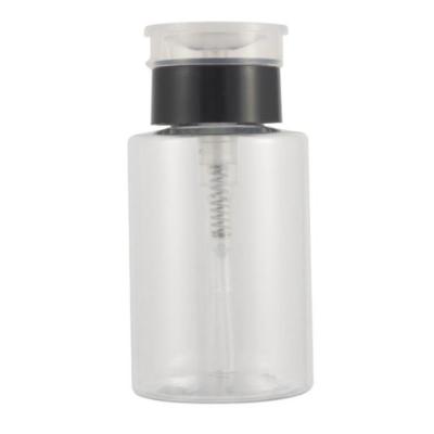 China 300ml Makeup Cleansing Bottle Nail Polish Remover Plastic Pet Bottle for sale
