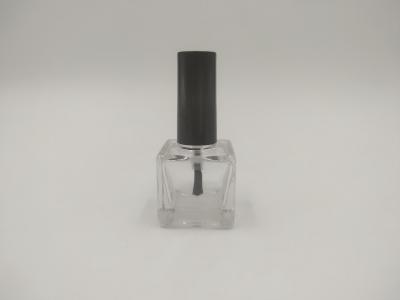 China New Style 10ml Square Glass Nail Polish Bottle with Screw Cap for sale