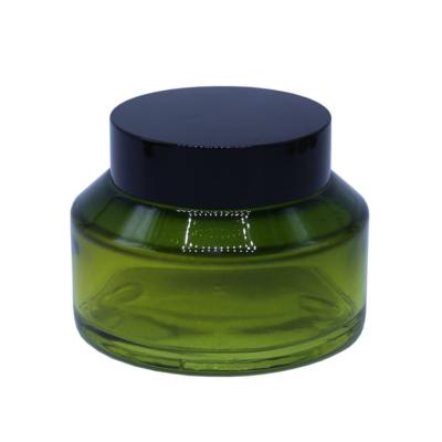 China Wholesale 15g 30g 50g empty glass cream jar container for cosmetic use for sale