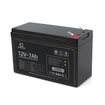 Cina Batteria al piombo delle batterie al litio 12v 7ah di Coslight Lifepo4 degli elettrodomestici in vendita