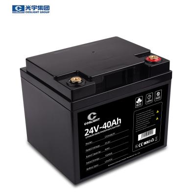 Cina batterie al litio di 24v 40ah Lifepo4 per l'automobile di stoccaggio dei carretti di golf in vendita