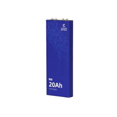 China LiFePo4 20AH 3.2 V Prismatic Cell High Cycle times Li Ion Battery Cell 3C5 for sale