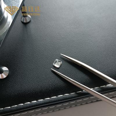 China Corte extravagante crescido dos diamantes 0.5ct da cor laboratório fraco branco para o anel à venda