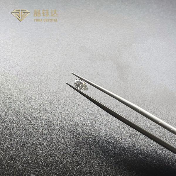 DEF Color HPHT Pear Shape Fancy Cut Lab Diamonds 0.05ct To 0.3ct
