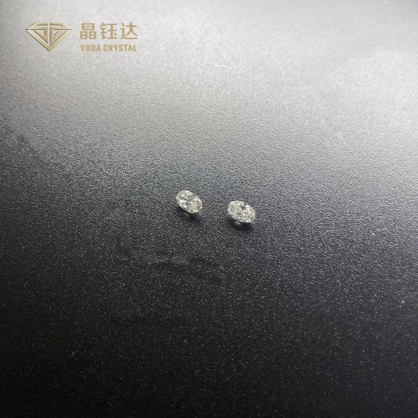 DEF Color HPHT Pear Shape Fancy Cut Lab Diamonds 0.05ct To 0.3ct