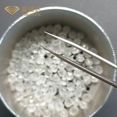 Cina 4-5 carati intorno a colore crudo non tagliato VVS dei diamanti DEF di HPHT CONTRO purezza di SI per i diamanti sciolti in vendita