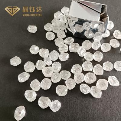 中国 未加工切られていないポーランド語のための実験室によって育てられるダイヤモンドによって耕される4carat HPHTラフ・ダイアモンド 販売のため