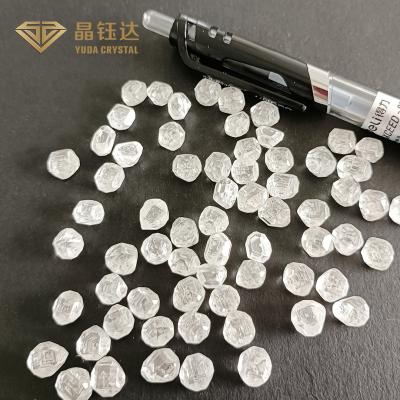 Cina 3,0 il giro sviluppato laboratorio non tagliato di carati HPHT modella l'alta pressione sintetica naturale dei diamanti in vendita