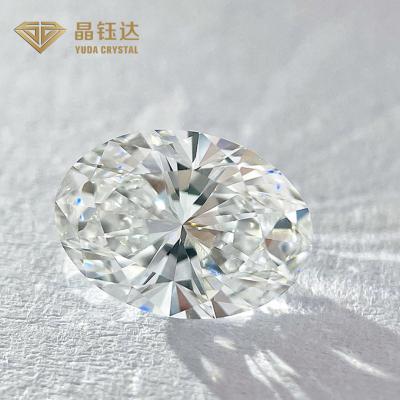 Cina Il taglio ovale VS1 di forma operata ha certificato Diamond Lab Created Polished Diamond sciolto in vendita