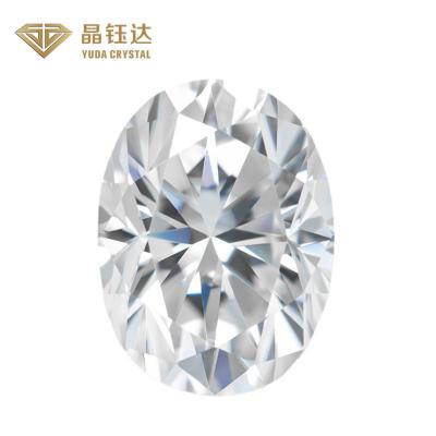 Cina Il taglio ovale VS1 di forma operata ha certificato Diamond Lab Created Polished Diamond sciolto in vendita