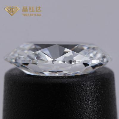 中国 VVSは対SIの緩い実験室によって育てられたダイヤモンドの空想宝石類のための楕円形のポーランドのダイヤモンドを切った 販売のため
