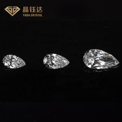 Cina La pera tagliata operata ha lucidato Diamond Certified Lab Grown Diamonds per l'anello in vendita