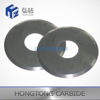 China Round Tungsten Carbide Rotary Cutter Blade For Paper Cutting for sale