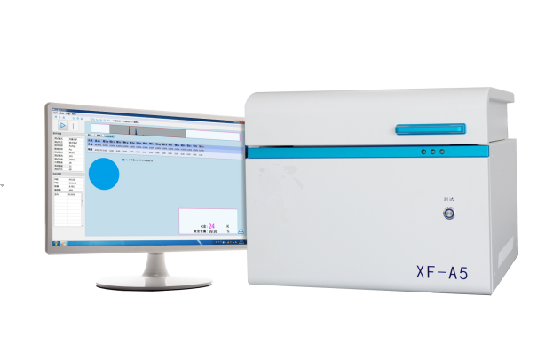 XF-A5 Desktop with computer screen operation gold testing machines xrf analyzer