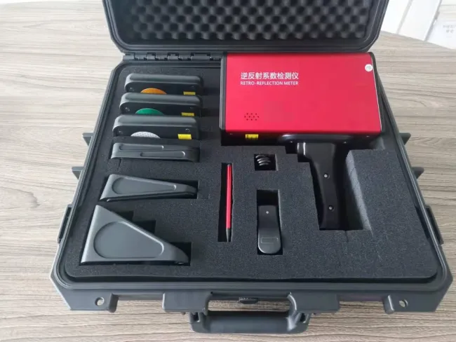 La-931 Multi-Angle Portable Retroreflective Coefficient Tester Retroreflectometer for Road Signs with GPS