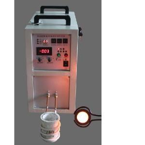China Electric mini Induction gold melter price induction melting furnace melting for iron steel scraps aluminum platinum for sale