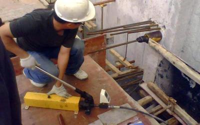 China E014 Concrete Pull Out Test Equipment for Anchor Tensiometer for sale