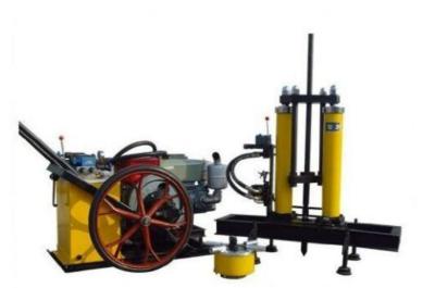 China Manual type bulk series Hydraulic static cone penetrometer for soil cpt testing machines for sale