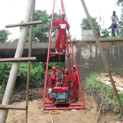 China Geological hydrological tripod Drilling Rig & accessories for SPT for sale