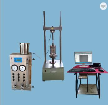 China C002 60KN Soil test confining pressure measuring instrument Soil strain control triaxial apparatus for sale