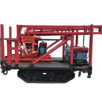 China XY-200 Wheel type Mine small 200m underground borehole water well drilling rig machine for sale