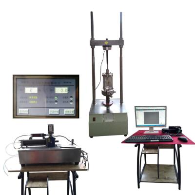 China C001 30kn Full Automatic Triaxial Testing Apparatus ASTM for Soil UU CU CD Test Systems for sale