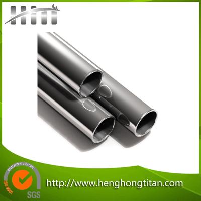 China HHT High Quality ASTM B338 Gr9 Titanium Tubes/Pipes for Heat Exchanger for sale