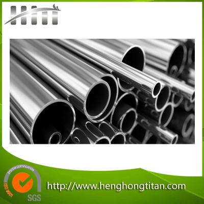 China HHT ASTM B338 Seamless Titanium Alloy Tubes for Heat Exchanger and Condenser for sale