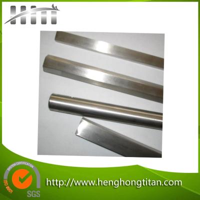 China High Quality ASTM F67 Gr1 Titanium Round and Square Bar for sale