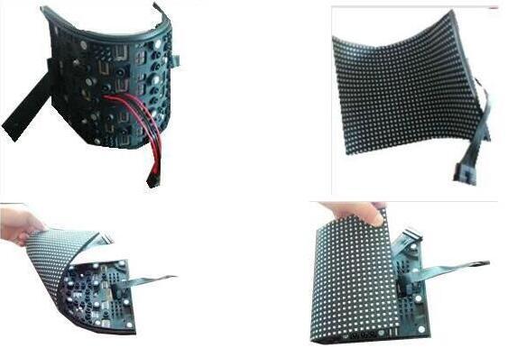 Module mou flexible d'intérieur d'affichage à LED de P4 SMD avec Nationstar LED 0