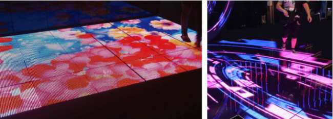 6.25 Mm Smd Digital Dance Floor Full Color , Stage Starlight Dance Floor For Outdoor 3