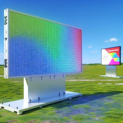 Cina schermo pubblicitario a LED resistente alle intemperie 192x192mm Dimensione 6000cd Luminosità per esterni in vendita