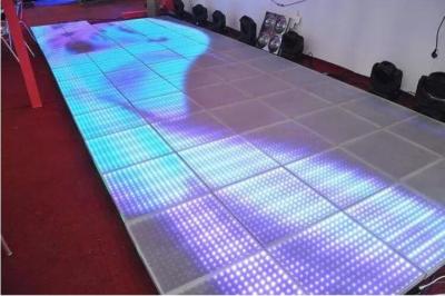 Cina Esposizione di LED di P6.25 Dance Floor, pannelli di pavimento accesi 250mx250mm in vendita