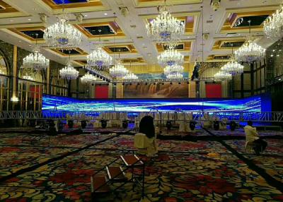 Cina video parete di 2500cd HD LED, schermi di pubblicità dell'interno di P3mm in vendita
