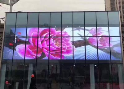 China 4200cd het doorzichtige LEIDENE Scherm, P10.42mm die Flintglasvertoning adverteren Te koop