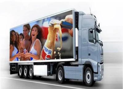 Cina Il tabellone per le affissioni mobile di P3.91 LED, ha condotto l'affitto 250x250mm del camion dello schermo in vendita