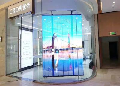 Cina 10000H schermo di vetro LED, esposizione di LED trasparente di alluminio per la finestra in vendita