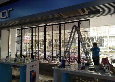 Cina 10000H schermo di vetro LED, esposizione di LED trasparente di alluminio per la finestra in vendita