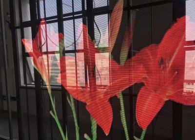 Cina Display LED in vetro trasparente di alluminio leggero montato a parete con temperatura del colore regolabile in vendita