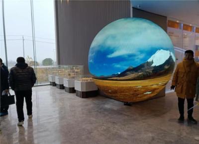 Cina Diametro sferico 1200mm dell'esposizione di LED P2.5 per la mostra ed il partito in vendita