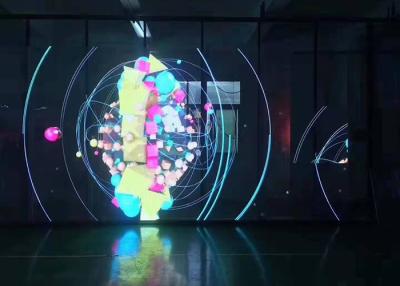 Cina P2.5 P3 Display a LED in vetro trasparente per sale riunioni aziendali interne in vendita