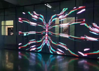 Cina Scanner dinamico P25 Pannello a led trasparente Alta luminosità in vendita