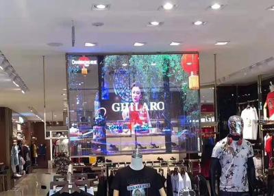 Cina ISO Certificazione P20 Display a LED a vetro trasparente Efficienza energetica in vendita