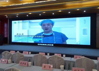 Cina Noleggio all'aperto della parete della visualizzazione di 1R1G1B TUV LED video 5000cd/Sqm LED in vendita