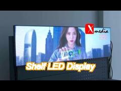 Einzelhandelsgeschäft-Regal LED zeigen 150mmx56mm P1.875 UHD AUSHUSTEN hohe Auflösung an