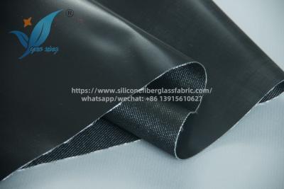 China 2.0mm Silicone Rivestito in fibra di vetro Tessuto resistente all'olio resistente alle alte temperature for sale