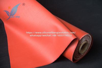 China Tessuto siliconato bifacciale resistente alla corrosione 200°C for sale