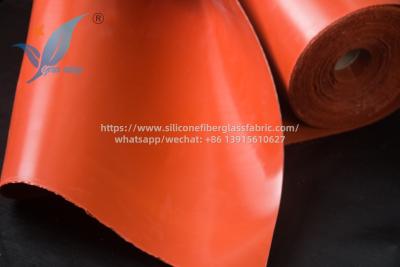 China High Temp Silicone Coated Fiberglass Fabric -40°C to 200°C for sale