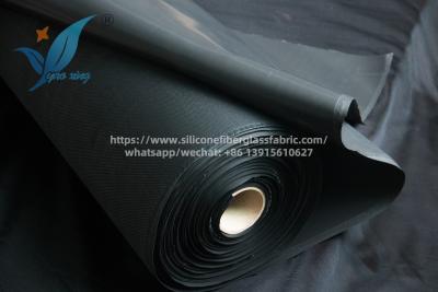 중국 1mm 실리콘 고무로 코팅 된 유리섬유 용접 담요 방화 방지 직물 판매용